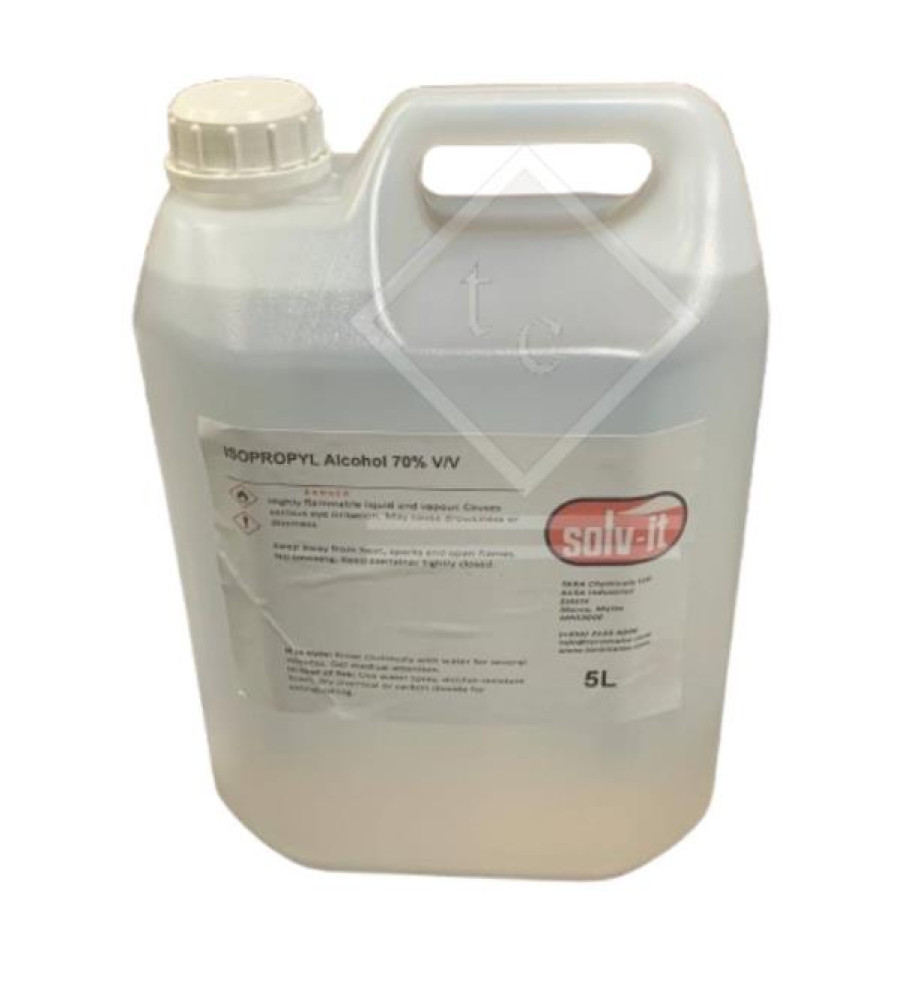 ISOPROPYL ALCOHOL 70% V/V 5L